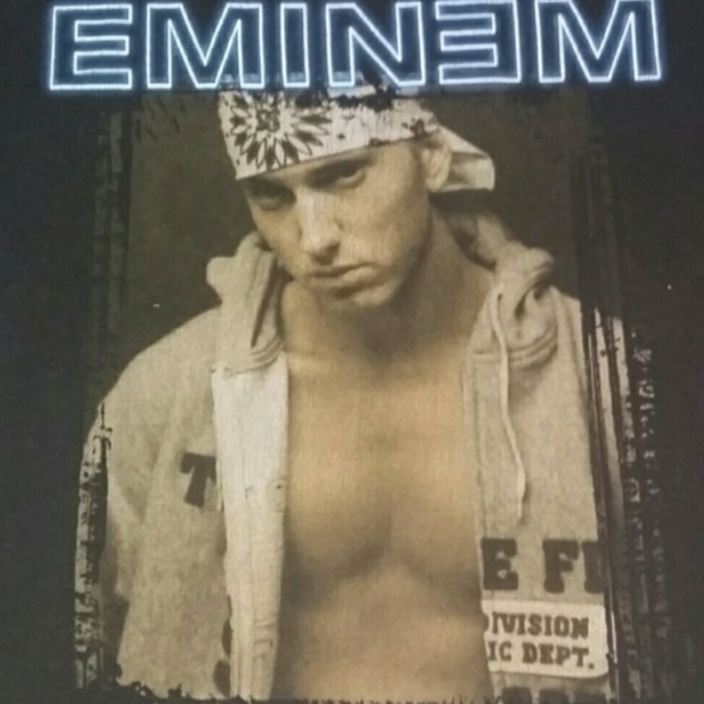 2003 Eminem D12 50 Cent Detroit 7 Shirt Rap - Gem